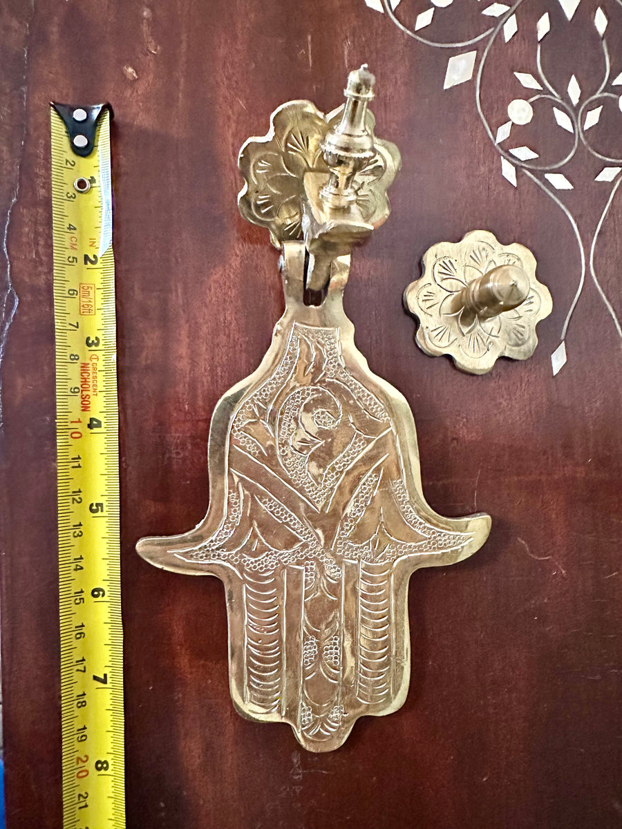 Hamsa Door Knocker - small – My Ottoman Home